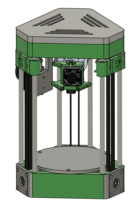 MIN Micro Delta 3D Printer by Rolohaun Design | Download free STL model ...