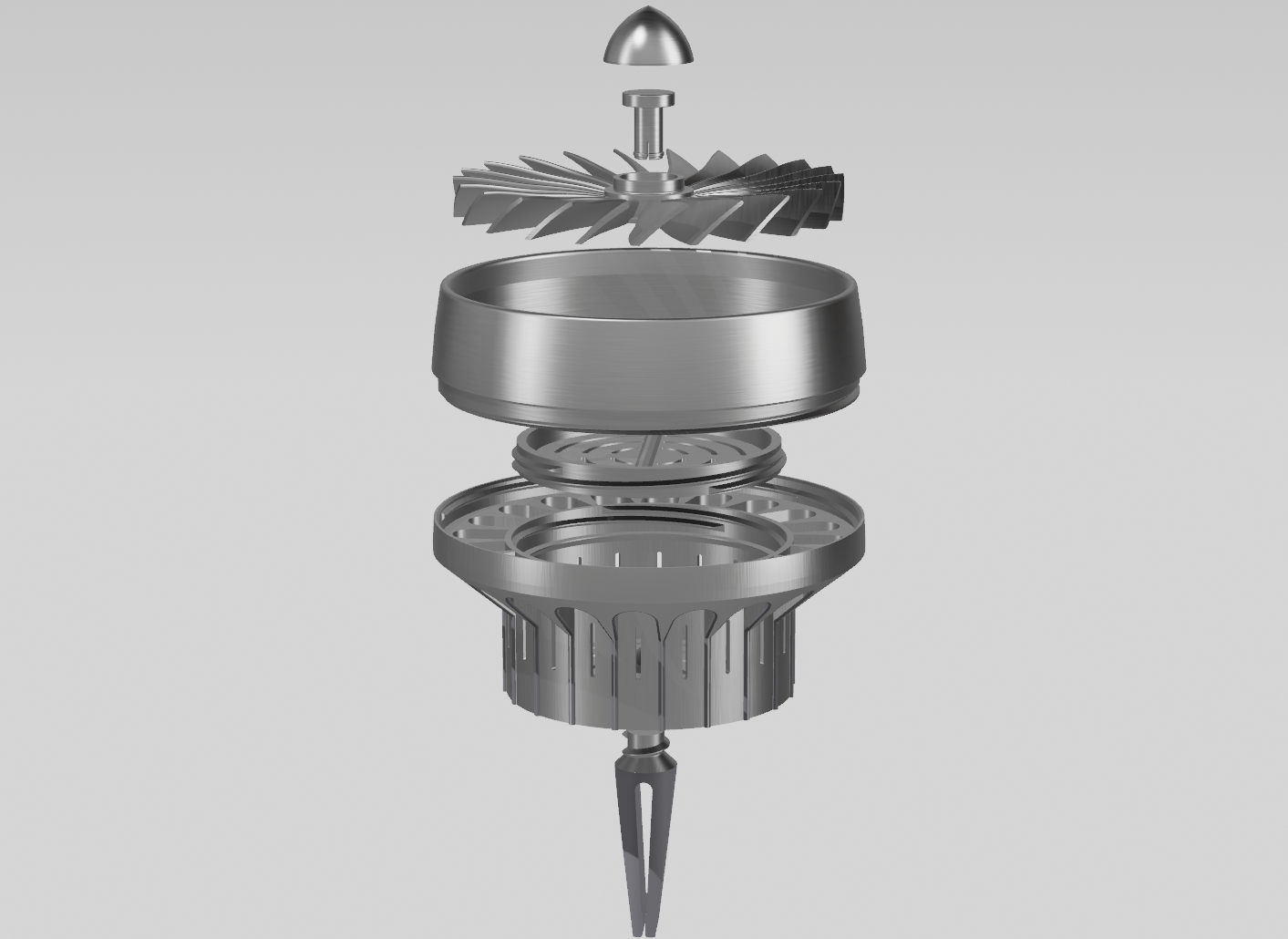 Turbofan aroma diffuser - Car vent mini Jet engine by CasaPrint3D ...