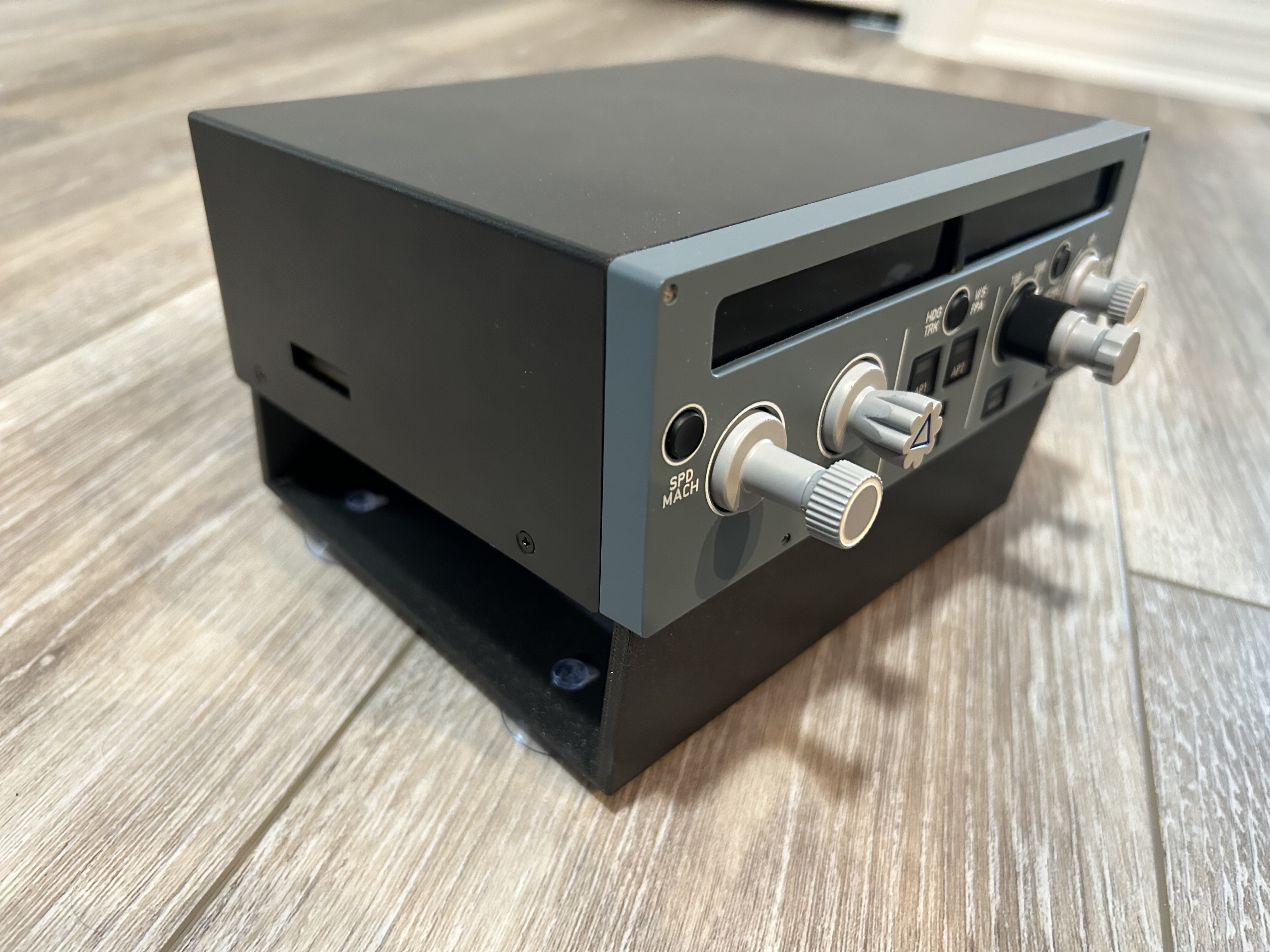 Desktop stand for MiniFCU (MiniCockpit) by CanisLupus518 | Download ...