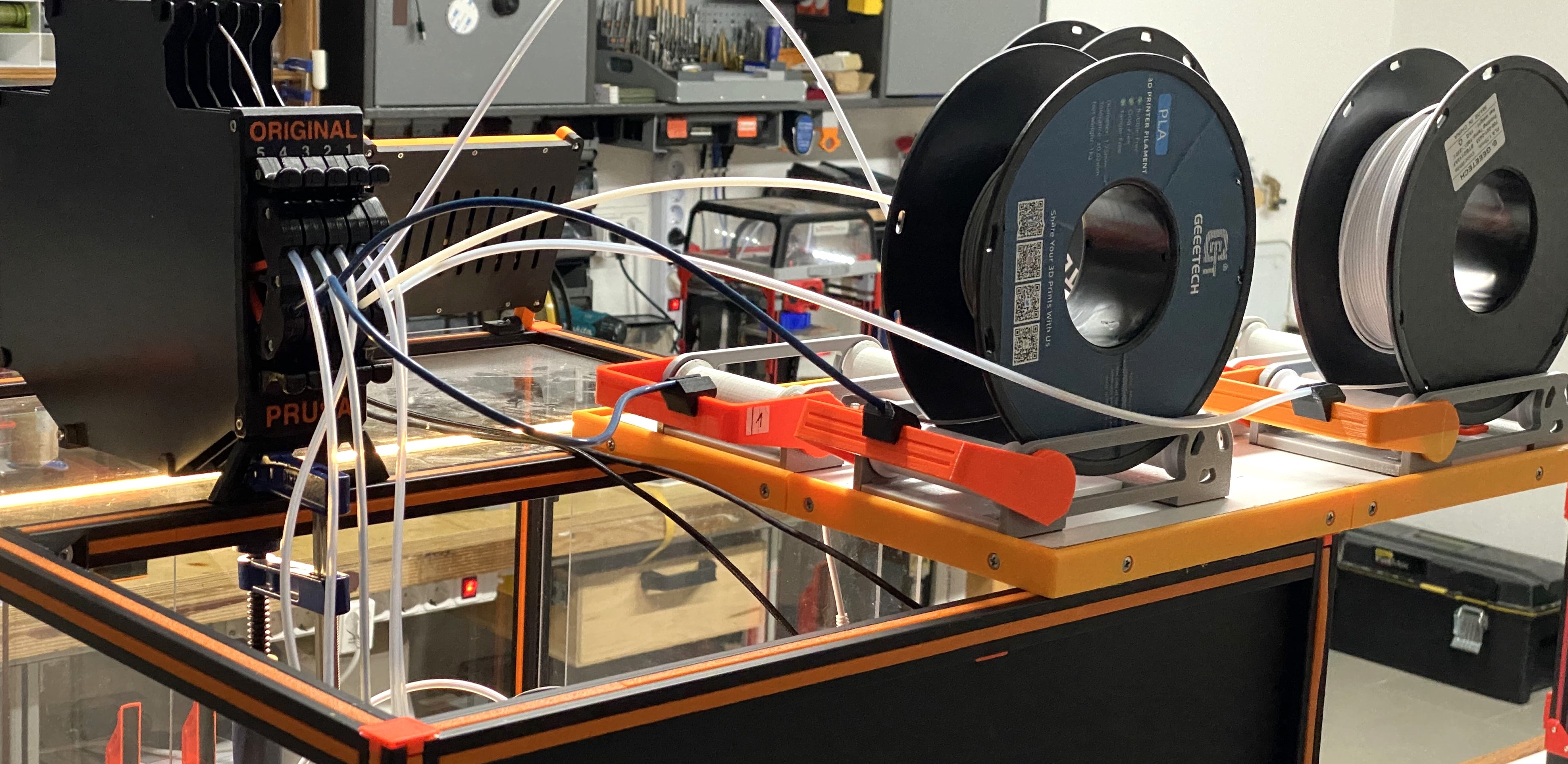 Filament Unroller System (Construction Kit) by Tritschi | Download free ...