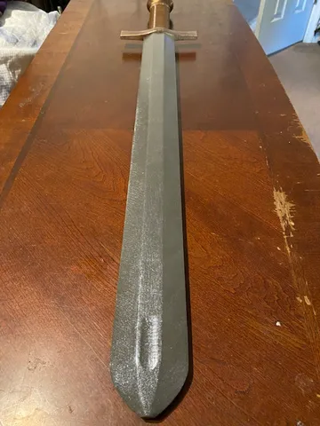 Revised Broad Sword by BobbyZ | Download free STL model | Printables.com
