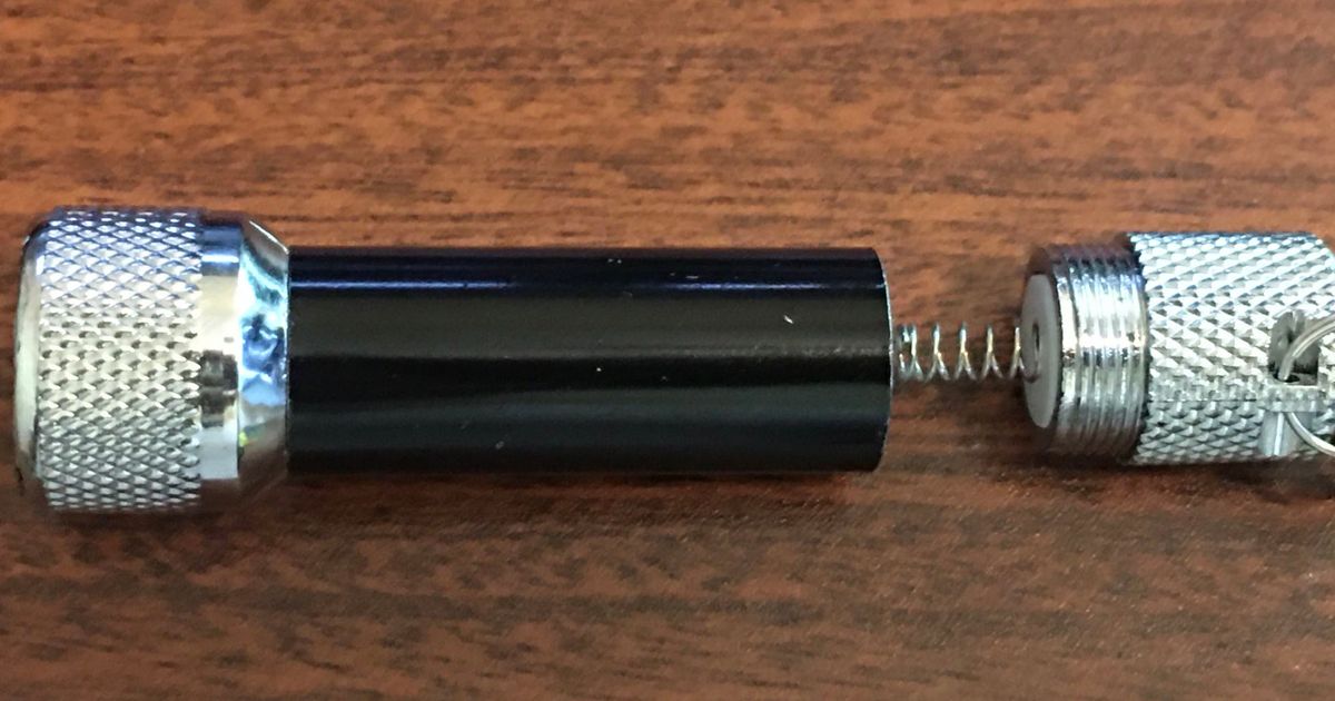 Cheep 3 button cell flash light torch, thread fix. by 3D_Prince ...