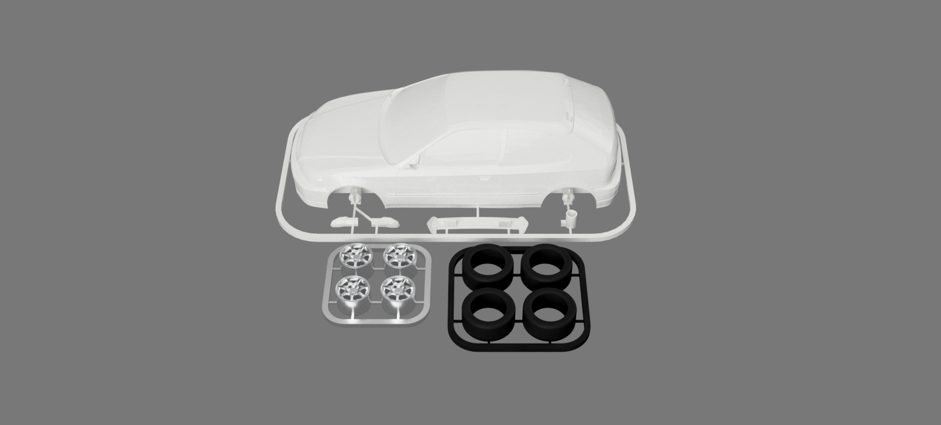 Honda Civic Type R (EK9) Kit Card par The Kit Card Guy | Téléchargez ...