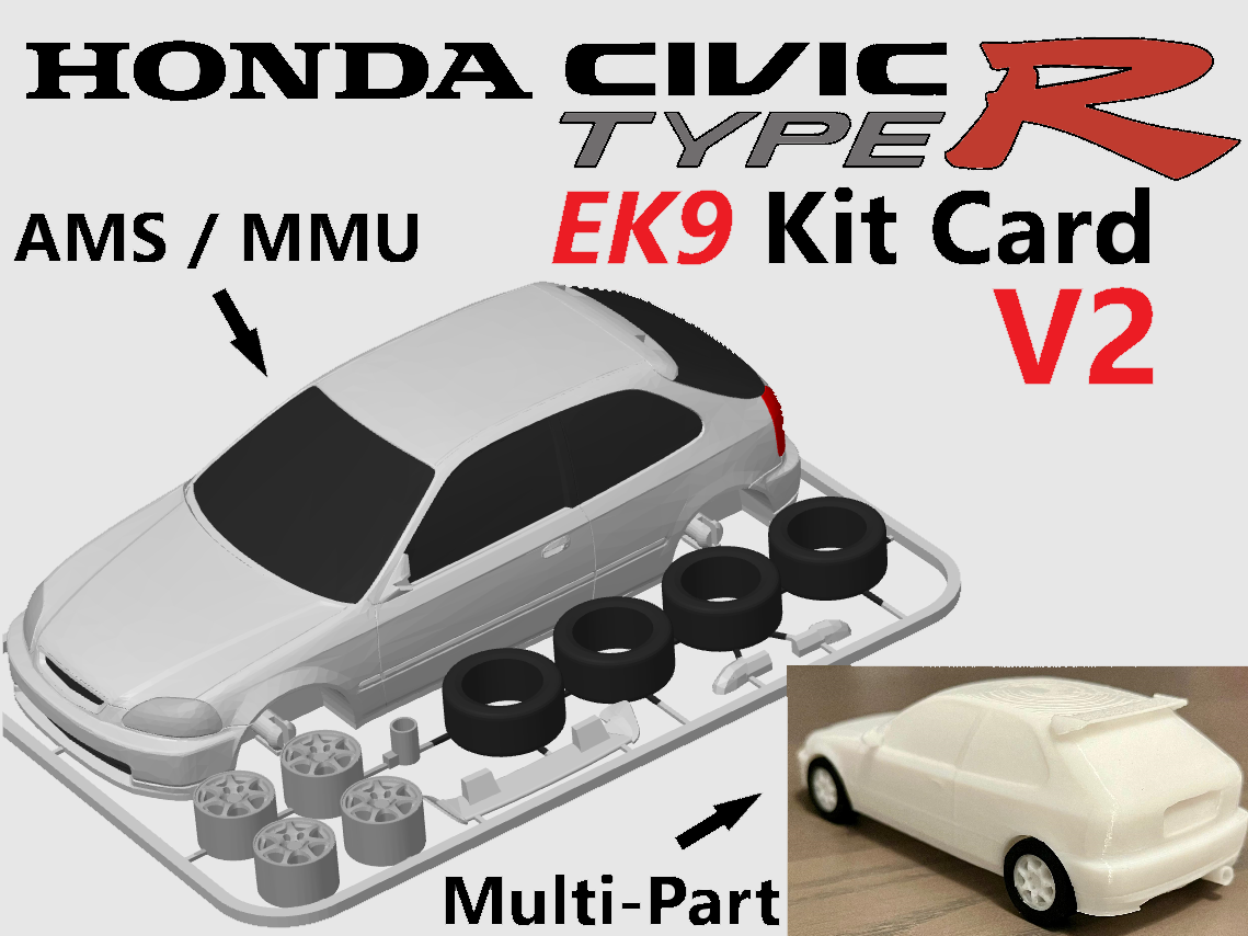 Honda Civic Type R (EK9) Kit Card par The Kit Card Guy | Téléchargez ...