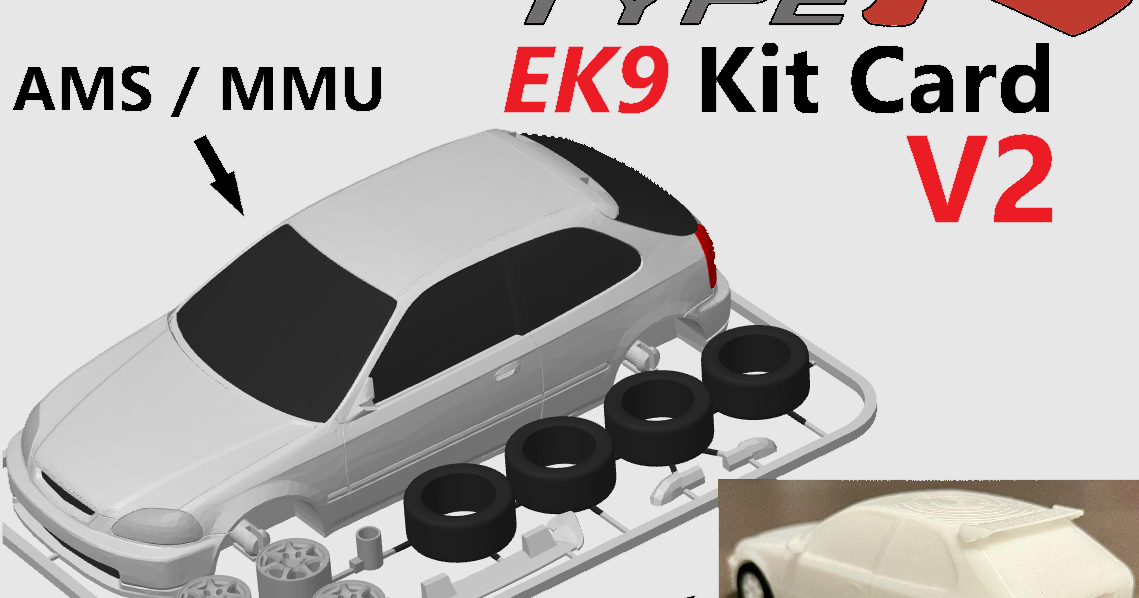 Honda Civic Type R (EK9) Kit Card par The Kit Card Guy | Téléchargez ...