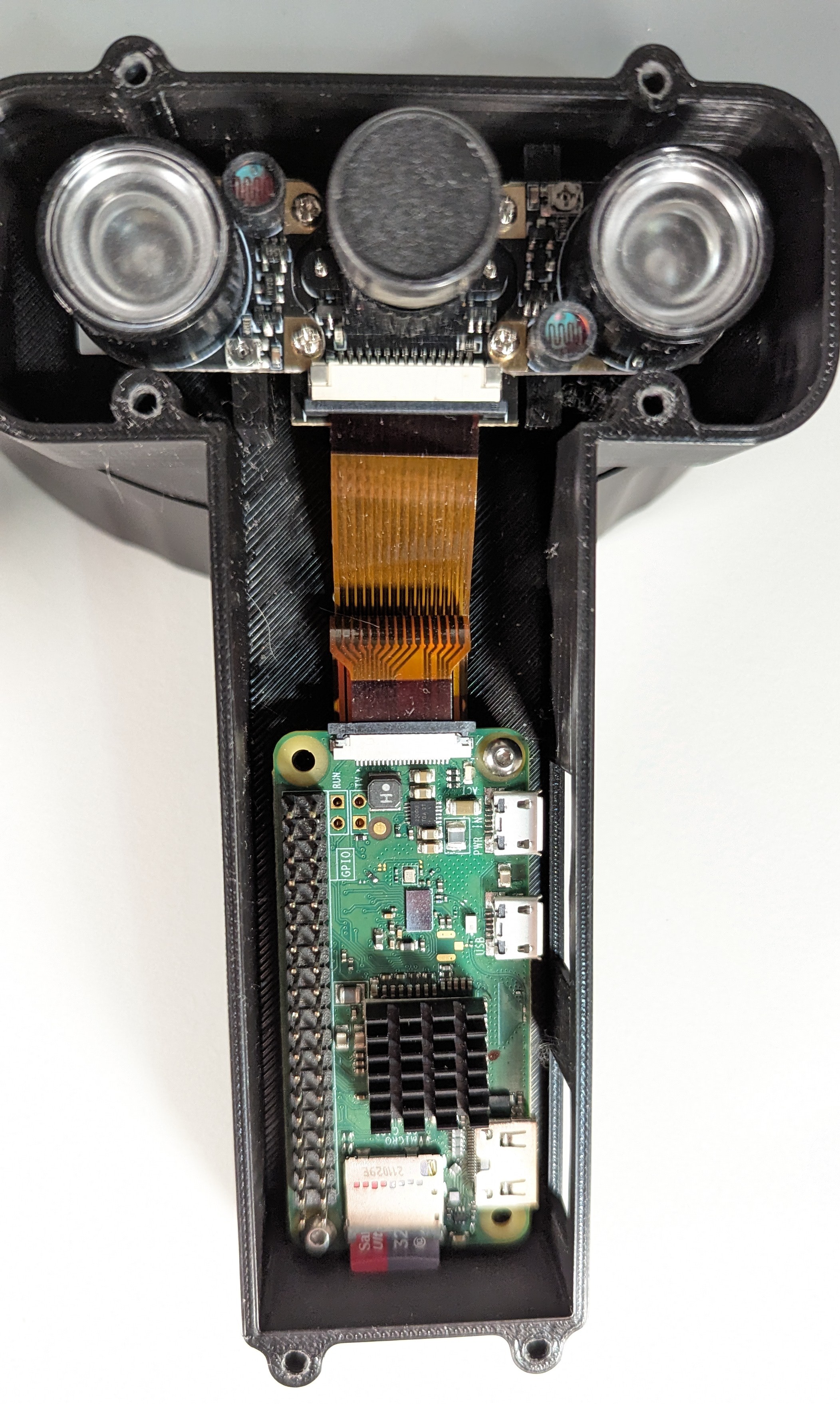 Enclosure for Raspberry Pi Zero and Infrared Camera by Likkleidiot ...