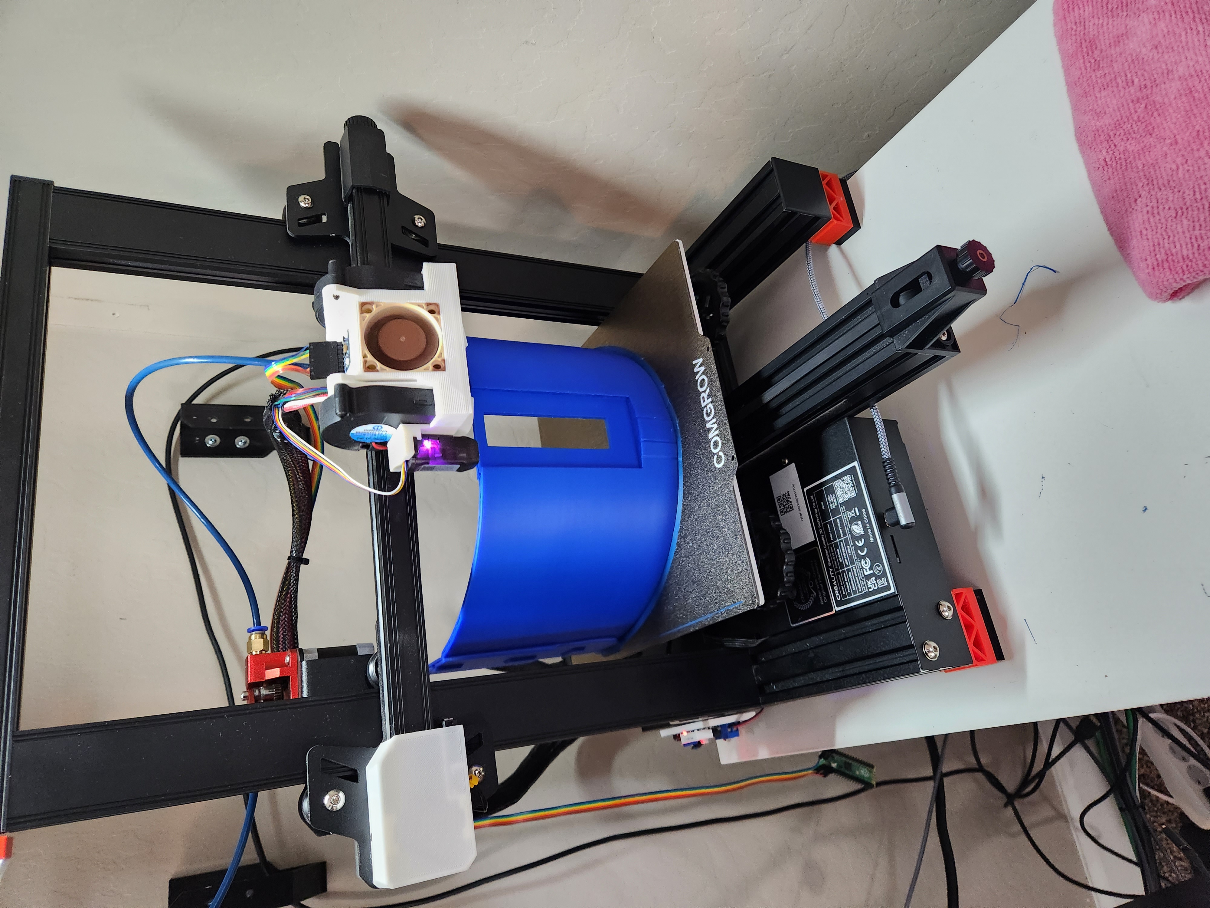 Ender 3 V2 Neo - Dual 5015 Cooling System by Biliob | Download free STL ...
