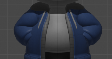 Sans Undertale Model by Luigisfine | Download free STL model ...