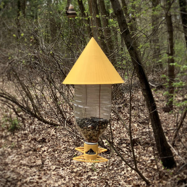 Remix+: Tandem Mini Bird Feeder by A4O Labs | Download free STL model ...