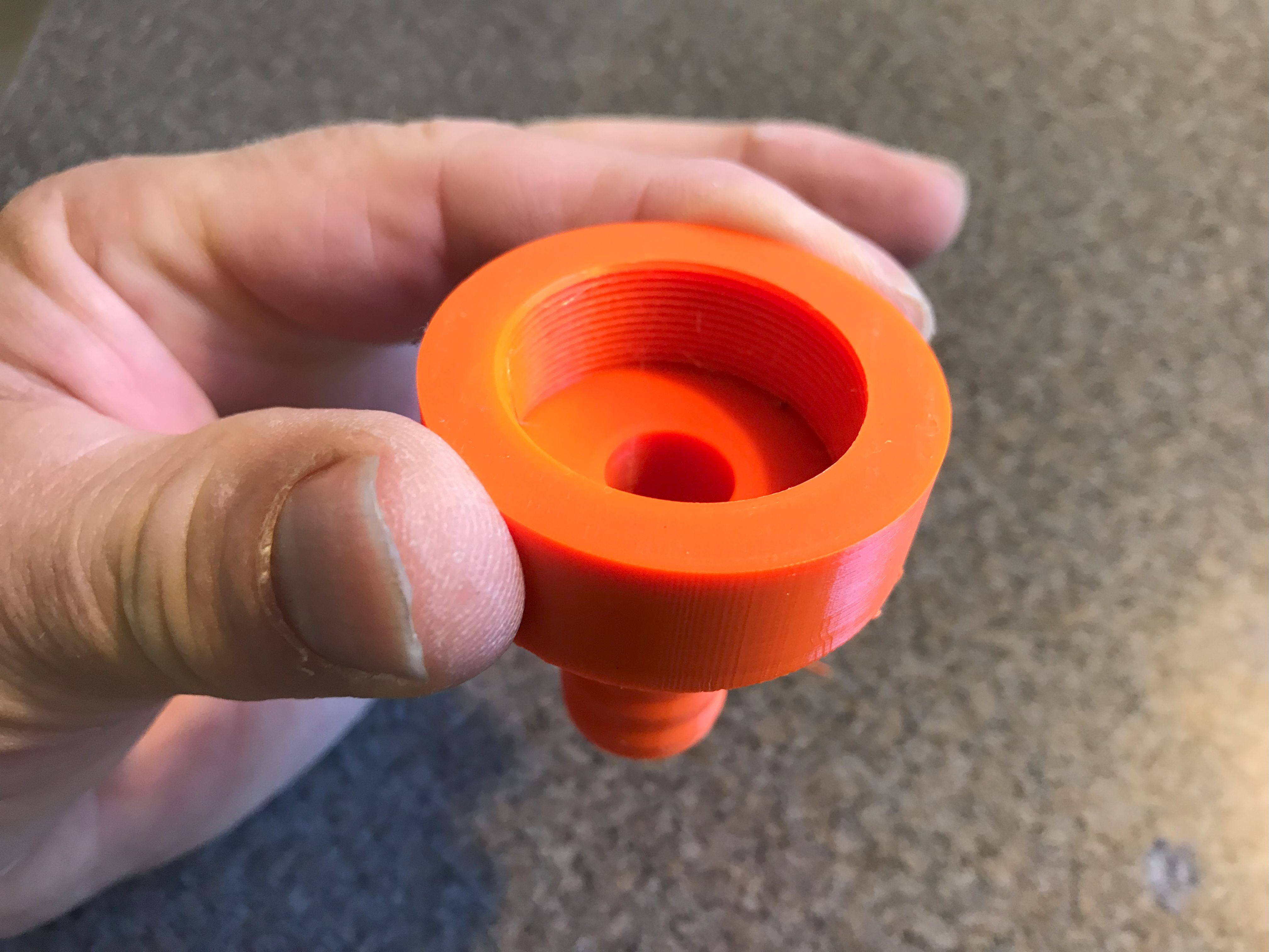 Gas Caddy to Electric Transfer Pump Hose Barb Connector by Simple3D ...
