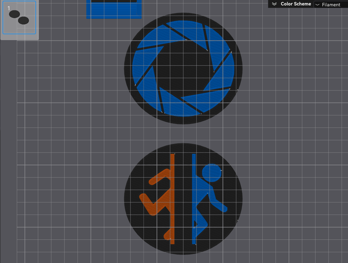 Portal Coasters by patrickburns2557 | Download free STL model ...