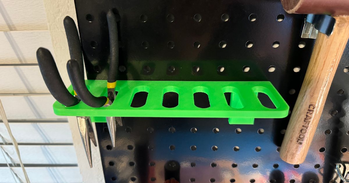 Peglock Pliers Rack by Hawkeye0554987 | Download free STL model ...