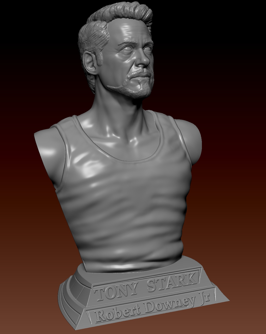 Tony Stark bust by JS-studio | Download free STL model | Printables.com
