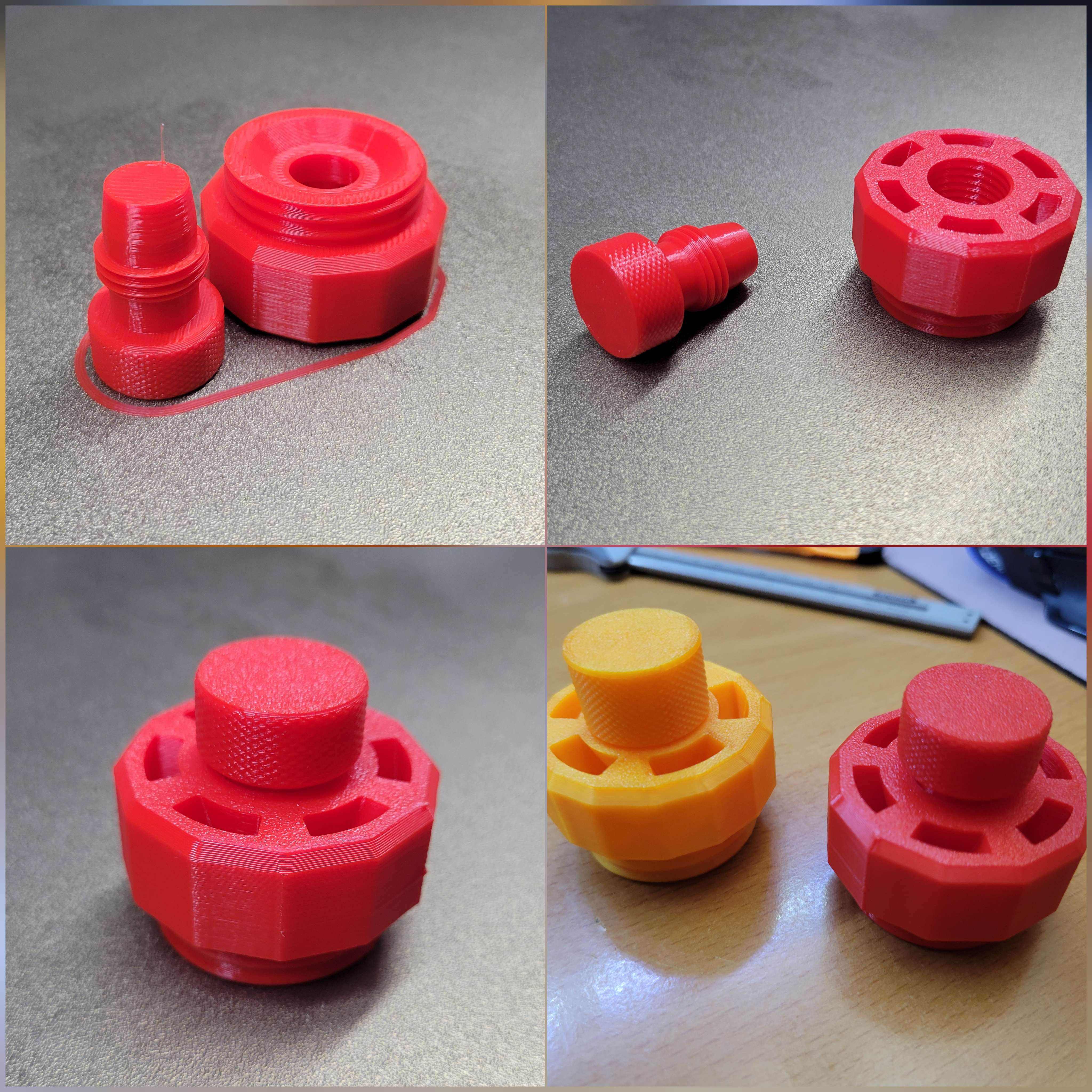 Gas Mask Control Valve 40mm by Jan_Asleep | Download free STL model ...