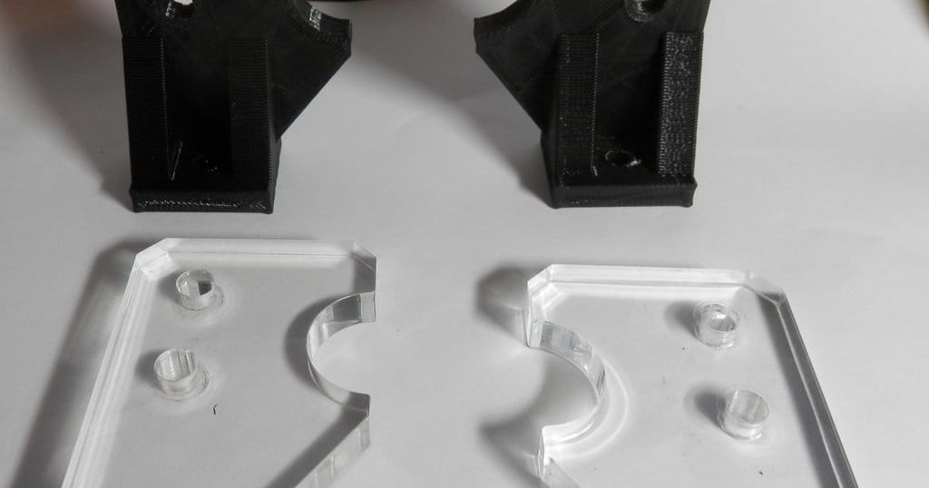 DIY Desktop Laser Engraving Engraver Feet/Mount by James Manning ...