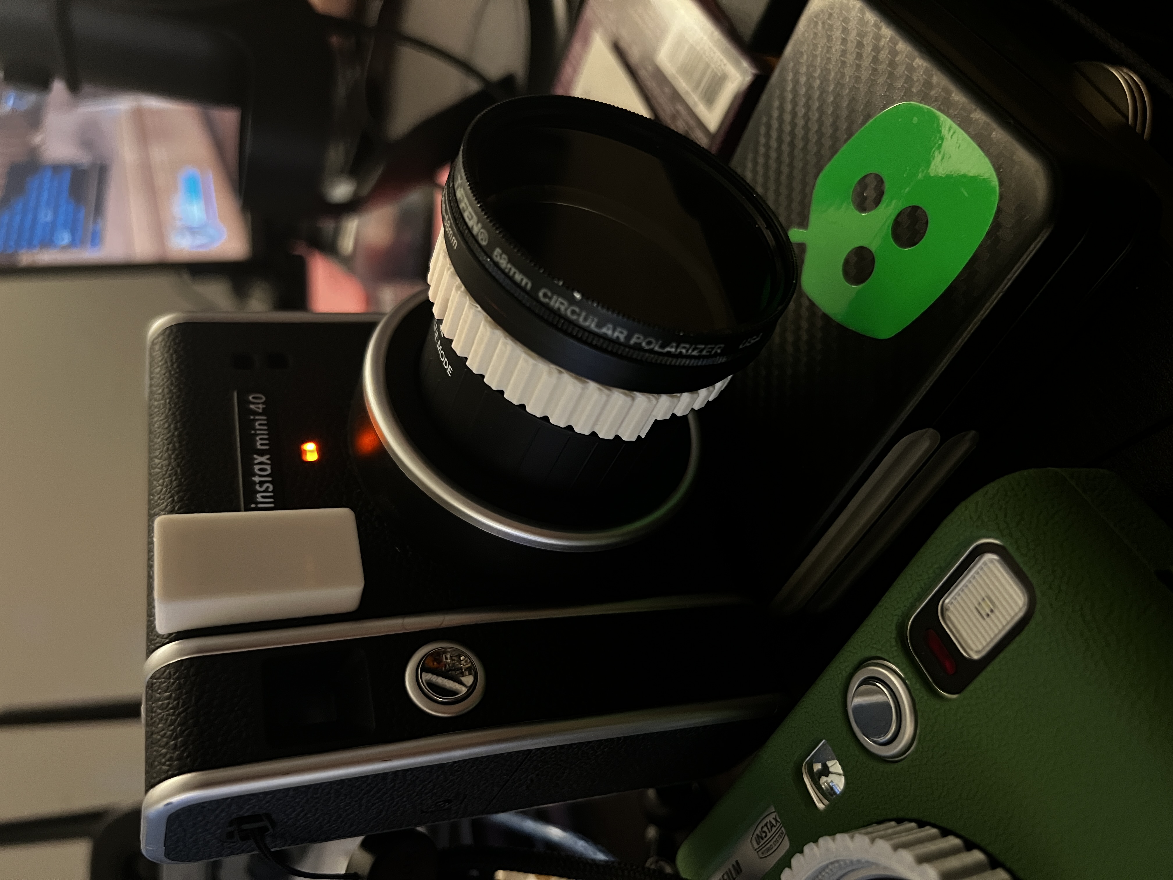 Instax Mini 40 Filter Adapter by ThisPaperLife | Download free STL ...