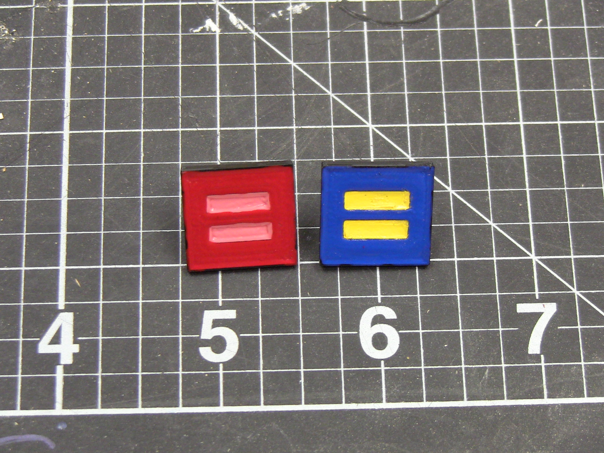 Equal Logo Enamel pin by Nick Tailor | Download free STL model ...