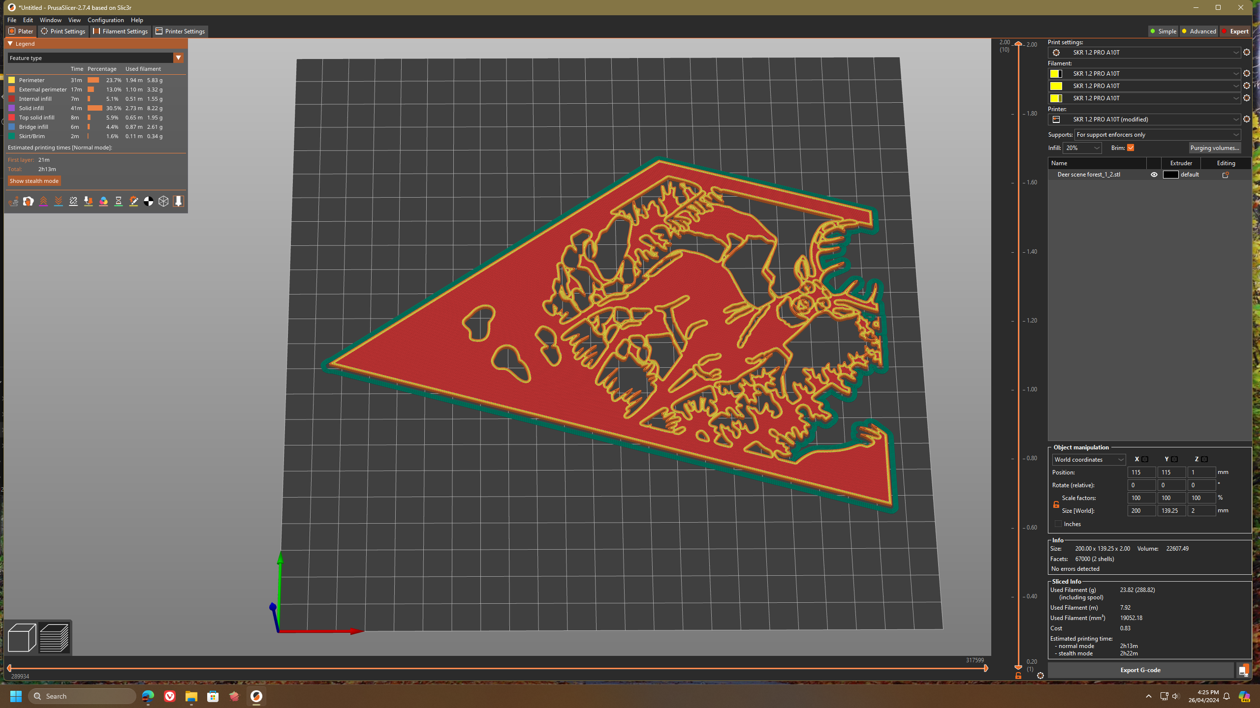 Buck in the Mountains by Clod Stomper Productions | Download free STL ...