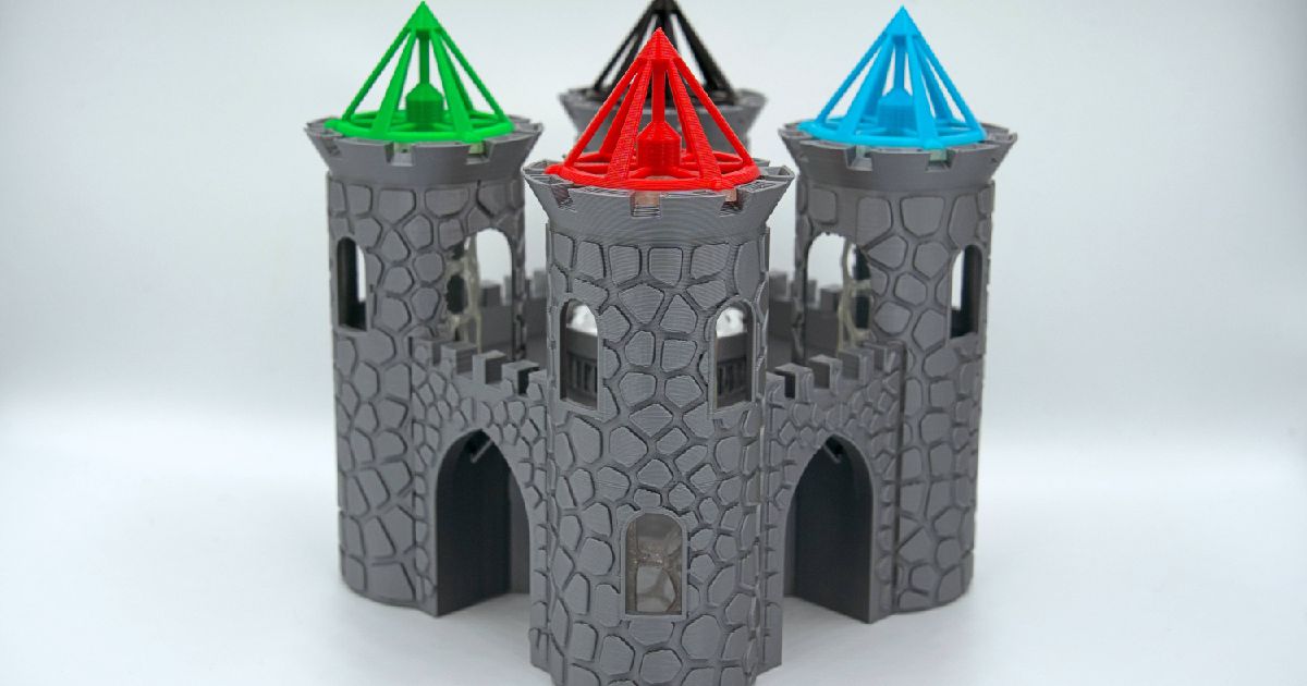 Aquarium shrimp castle por PrechTech3D | Tienda de Printables