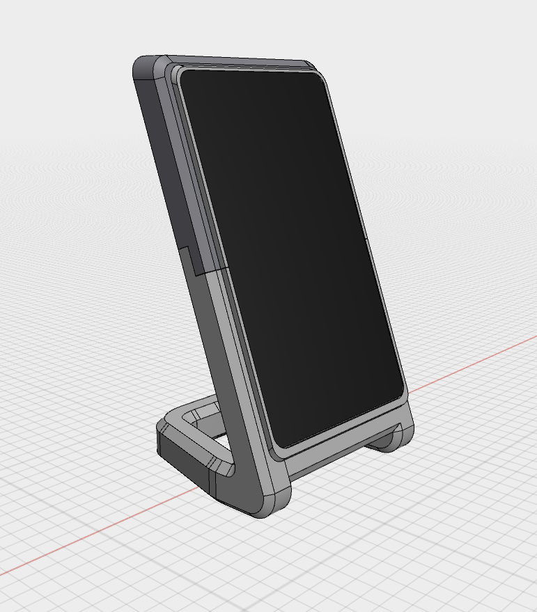 Raspberry Pi portrait 7" screen frame by marzsman | Download free STL ...