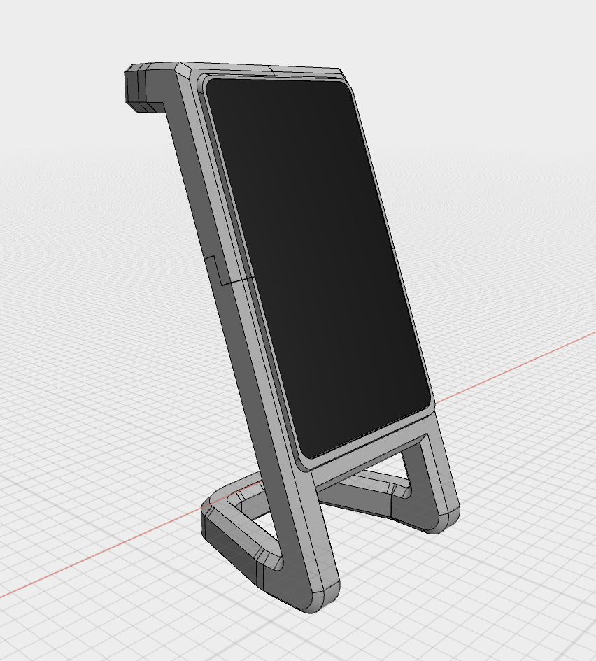 Raspberry Pi portrait 7" screen frame by marzsman | Download free STL ...