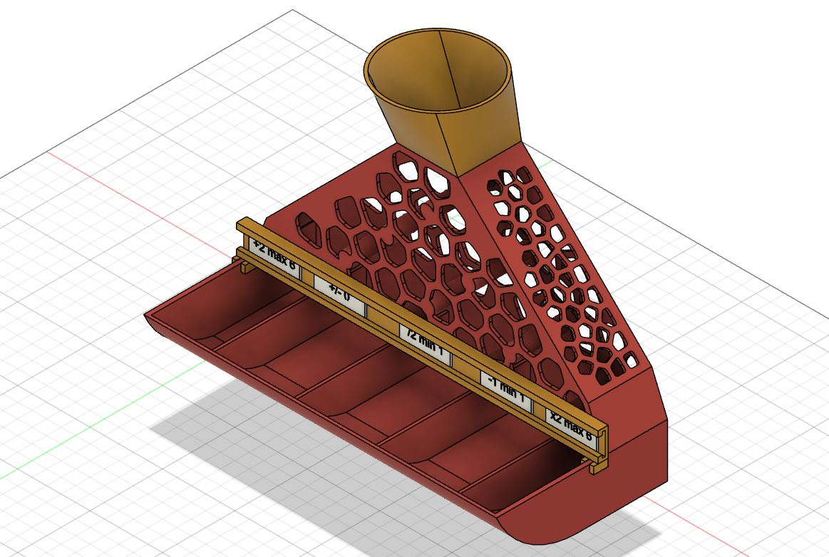 Galton Randomizer Dice Tower by koff | Download free STL model ...