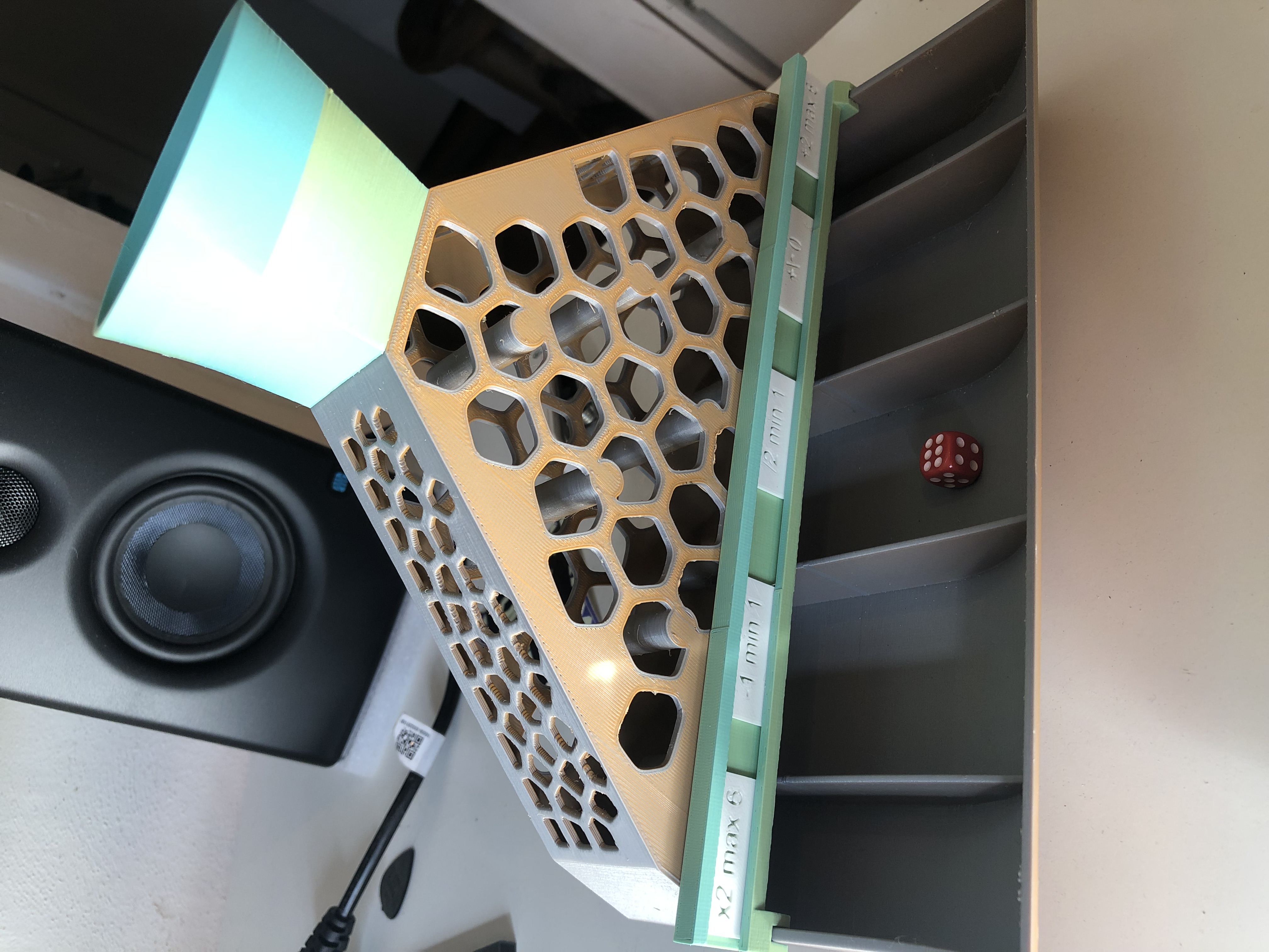 Galton Randomizer Dice Tower by koff | Download free STL model ...