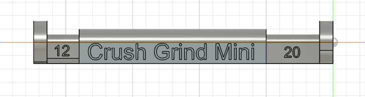 test pin crush grind mini by tokoD | Download free STL model ...