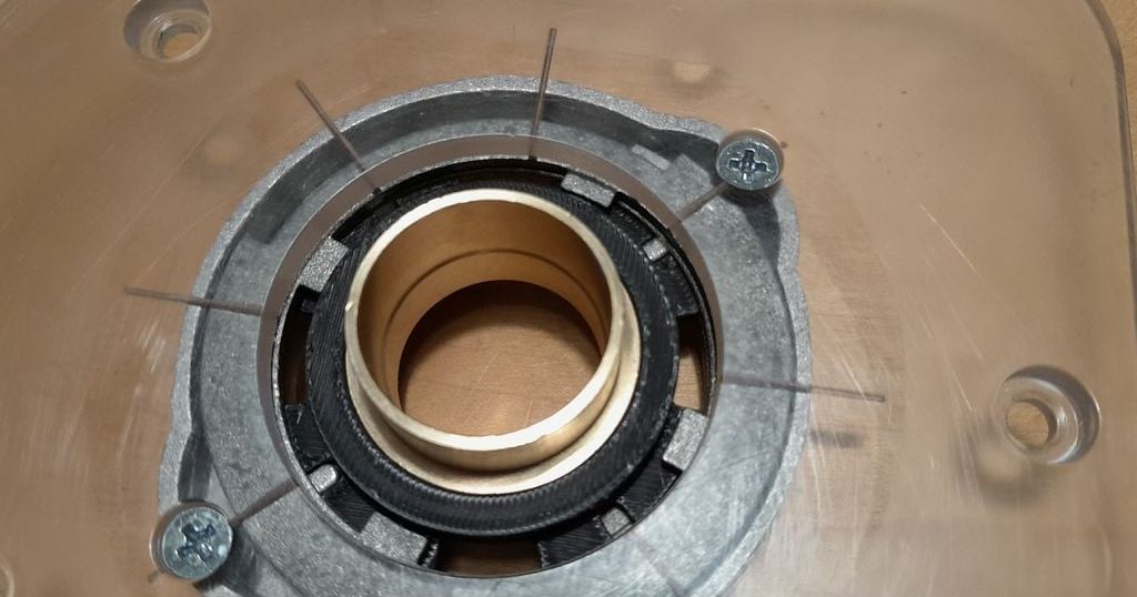 bosch router adapter for template guide kit by tokoD | Download free ...