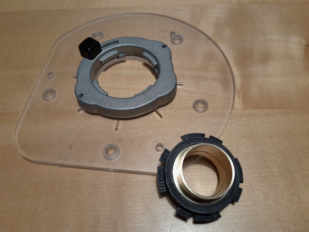 bosch router adapter for template guide kit by tokoD | Download free ...