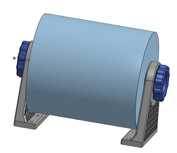Sturdy Paper Towel Holder (OnShape Design) by Leon.Reijnders | Download ...
