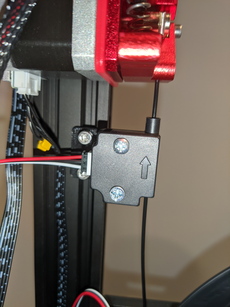 Ender 5 Mount for Filament Run-out Sensor by LinuxOperator | Download ...