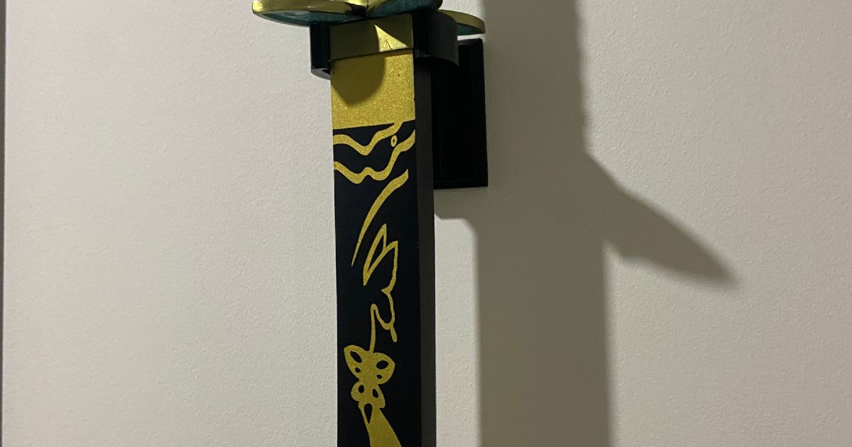 Wall Sword Mount by Broxbi | Download free STL model | Printables.com