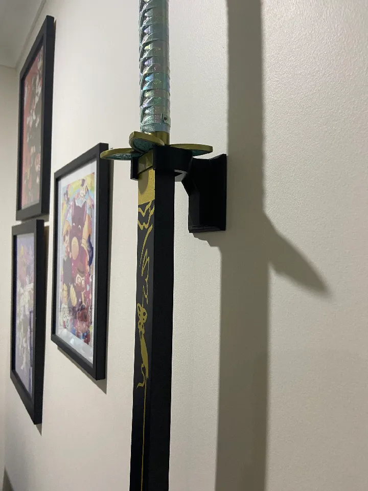 Wall Sword Mount by Broxbi | Download free STL model | Printables.com