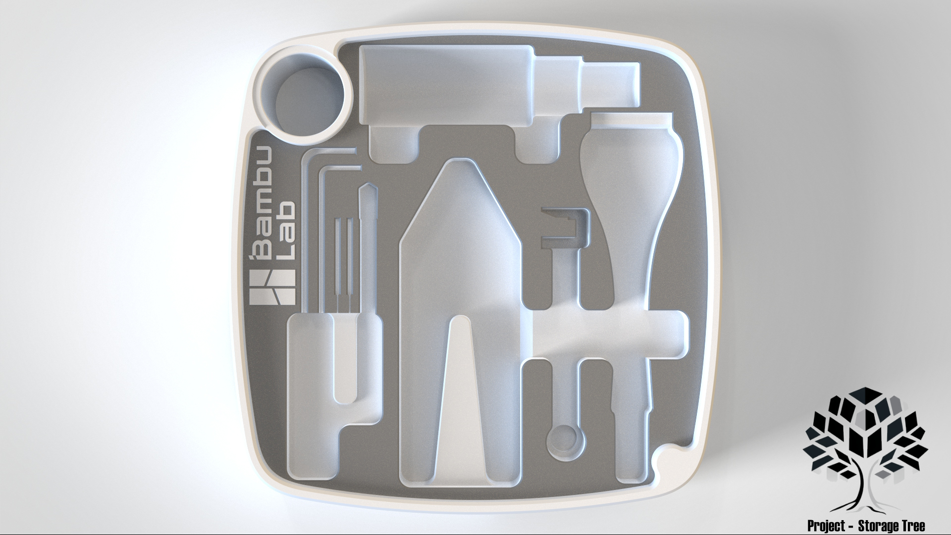 Storage Tree - Leaf for Bambu Lab Tools by Jorge | Download free STL ...