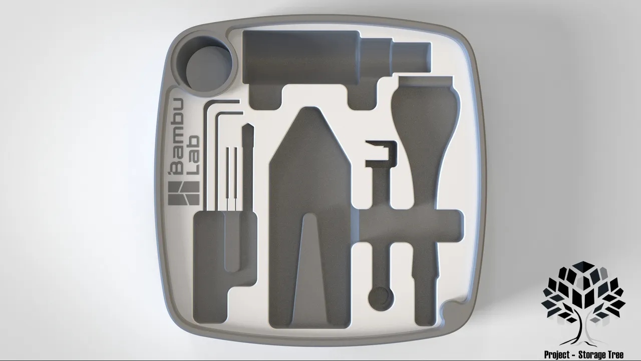 Storage Tree - Leaf for Bambu Lab Tools by Jorge | Download free STL ...