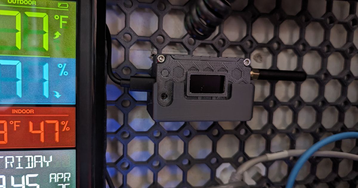 Heltec V3 Mini Case Mount for Multiboard by Bones™ | Download free STL ...