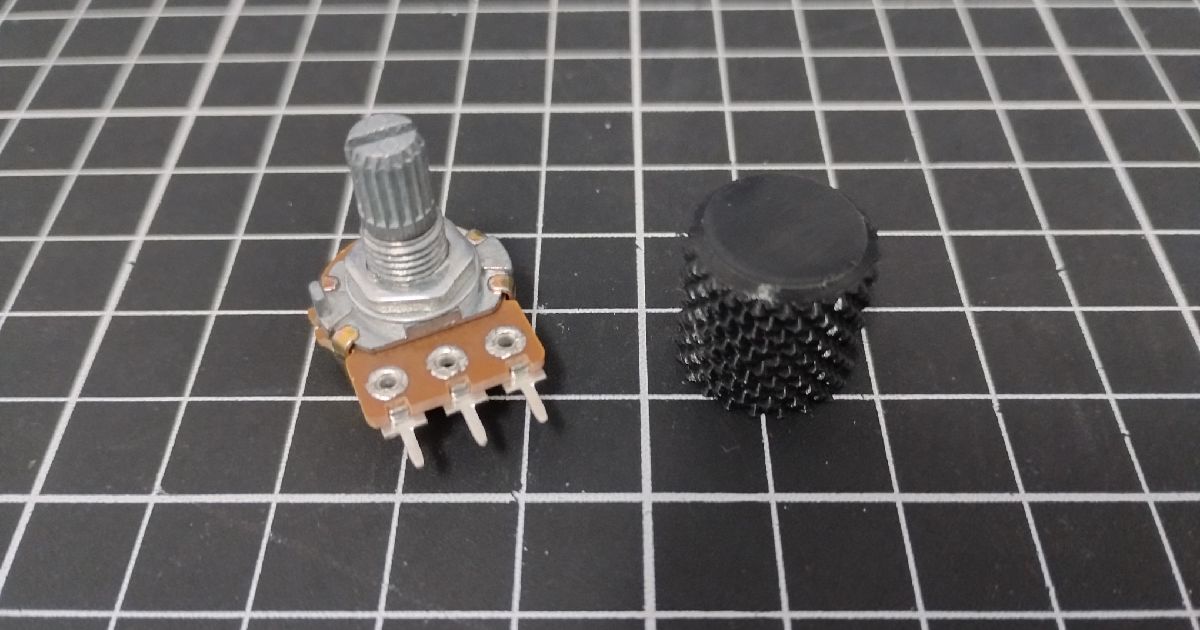 Another Potentiometer Knob =/ by Raphael Sá | Download free STL model ...