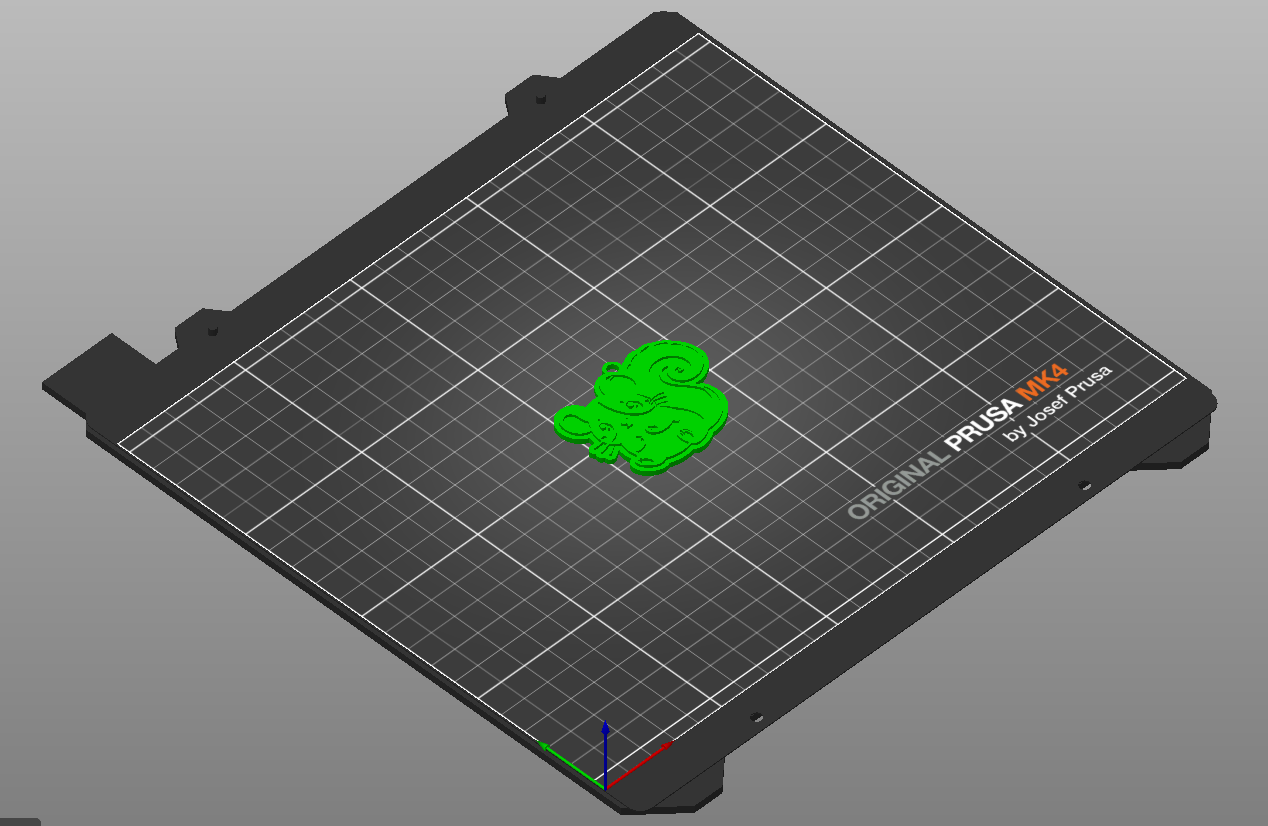Mouse and Squirrel Hybrid Keychain by FC2M3D | Download free STL model ...