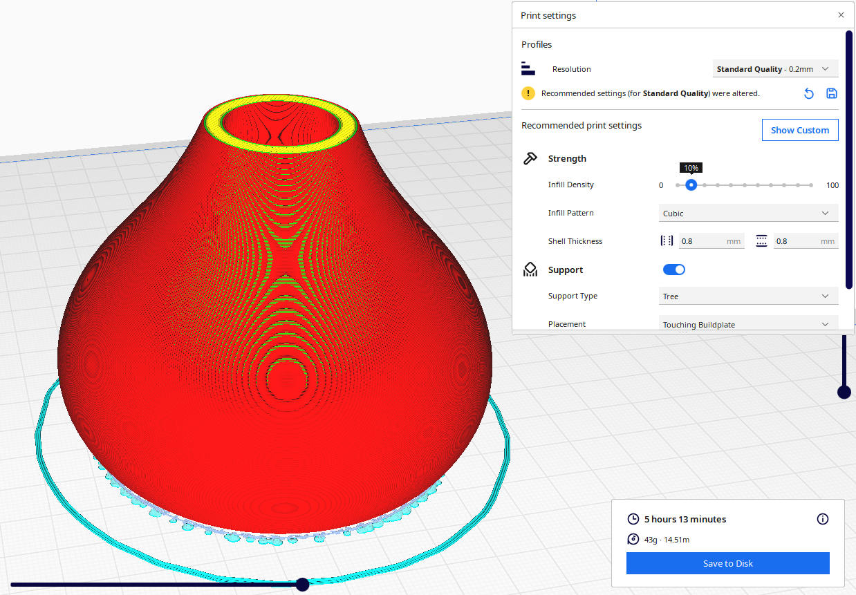 Simple Cute Vase By Rodrigo Oliveira Download Free Stl Model
