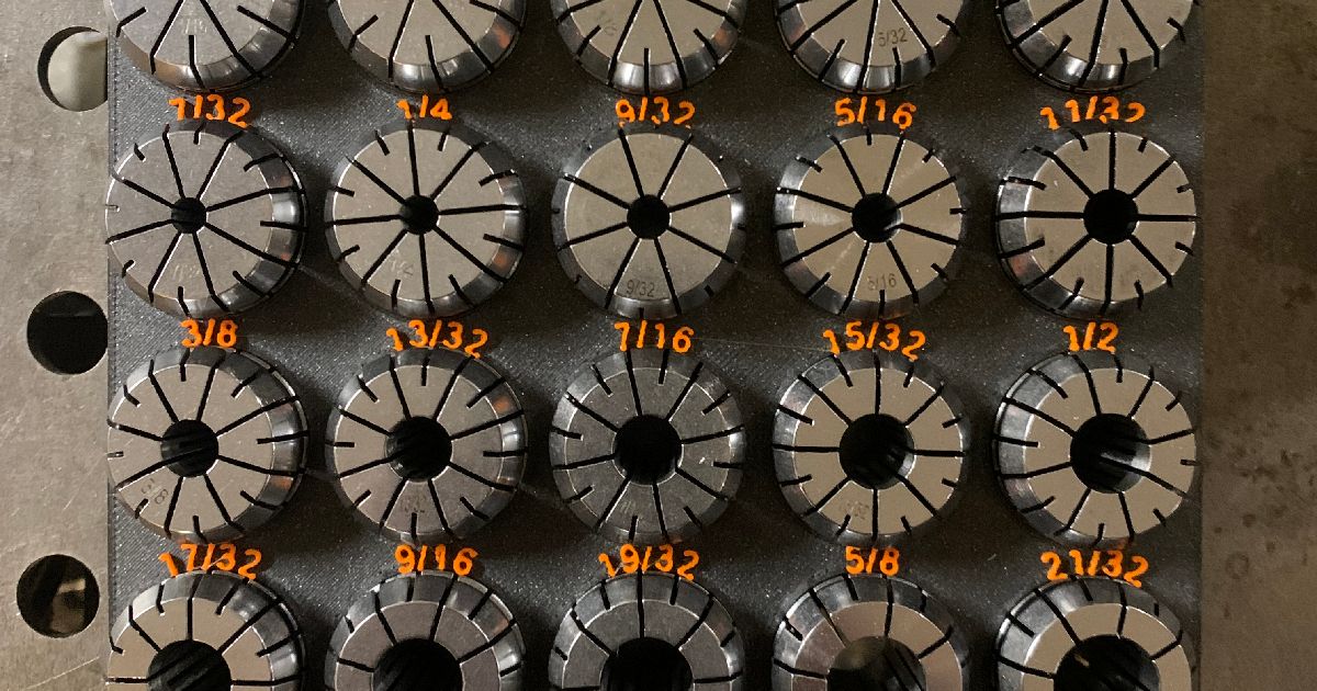 ER32 collet holder by kelico | Download free STL model | Printables.com