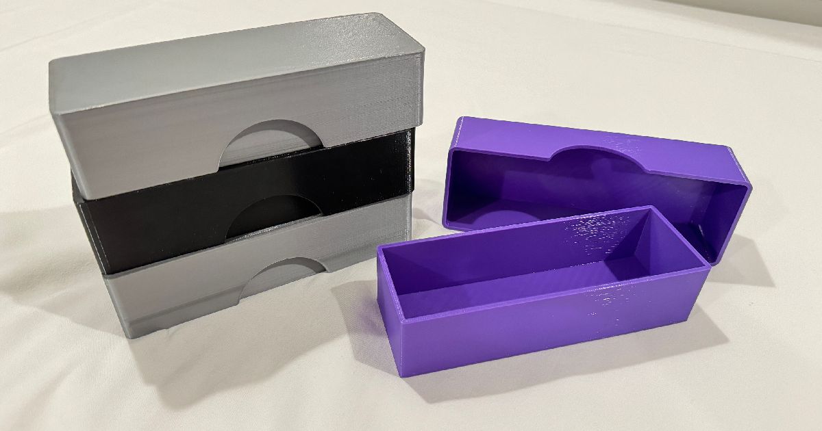 Storage Box and Lid by daveh_dev | Download free STL model | Printables.com