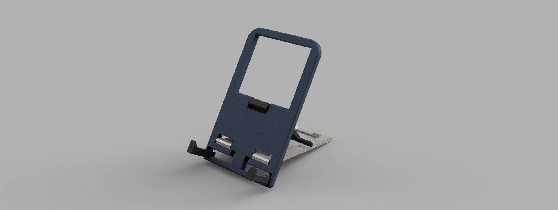 Folding phone stand by AXIOM Prints | Download free STL model ...