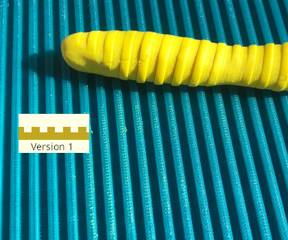 simple clay texture sheet (SCAD) by tjsoco | Download free STL model ...