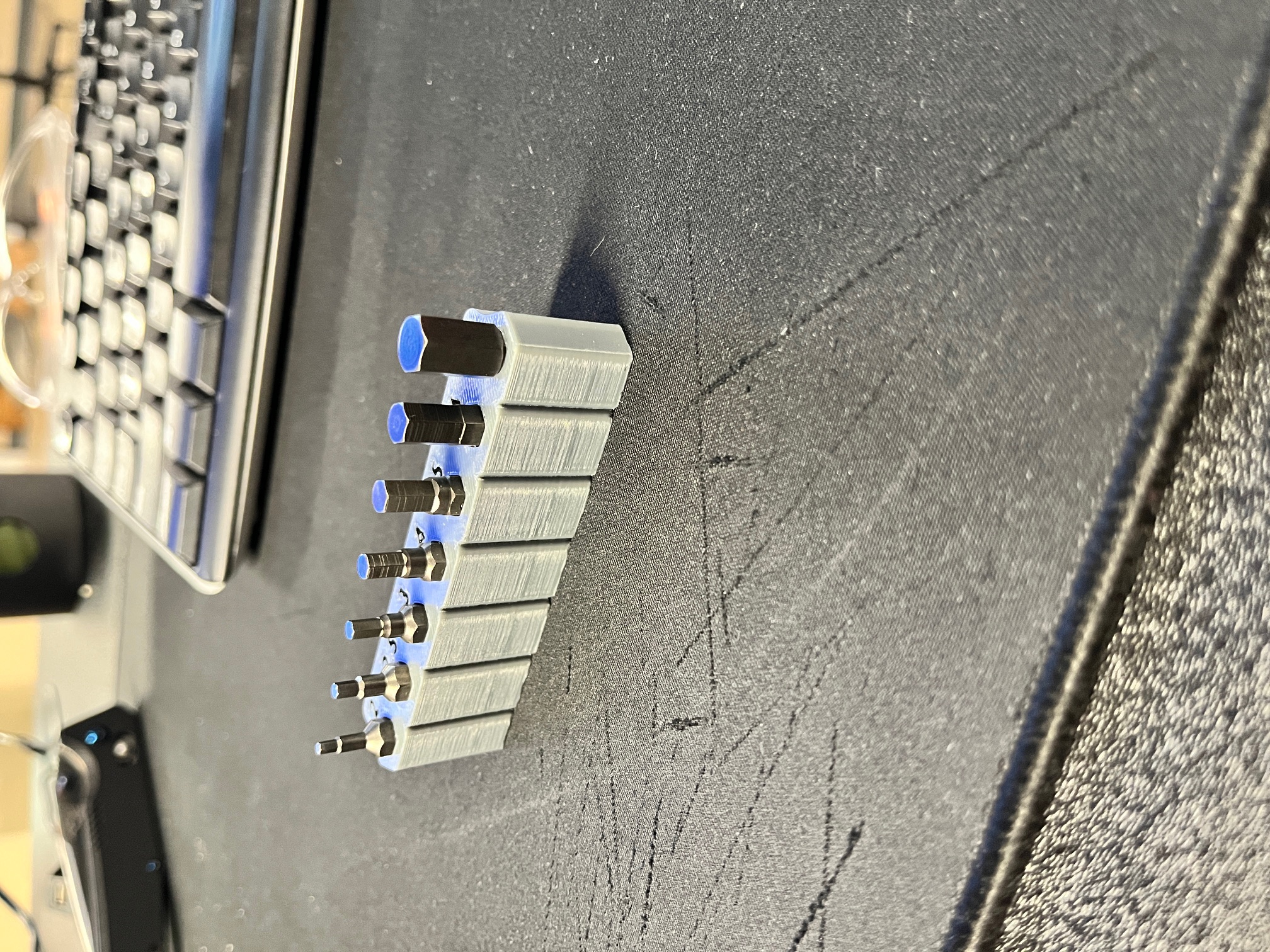 Magnetic Hex Bit Holder by Brett | Download free STL model | Printables.com