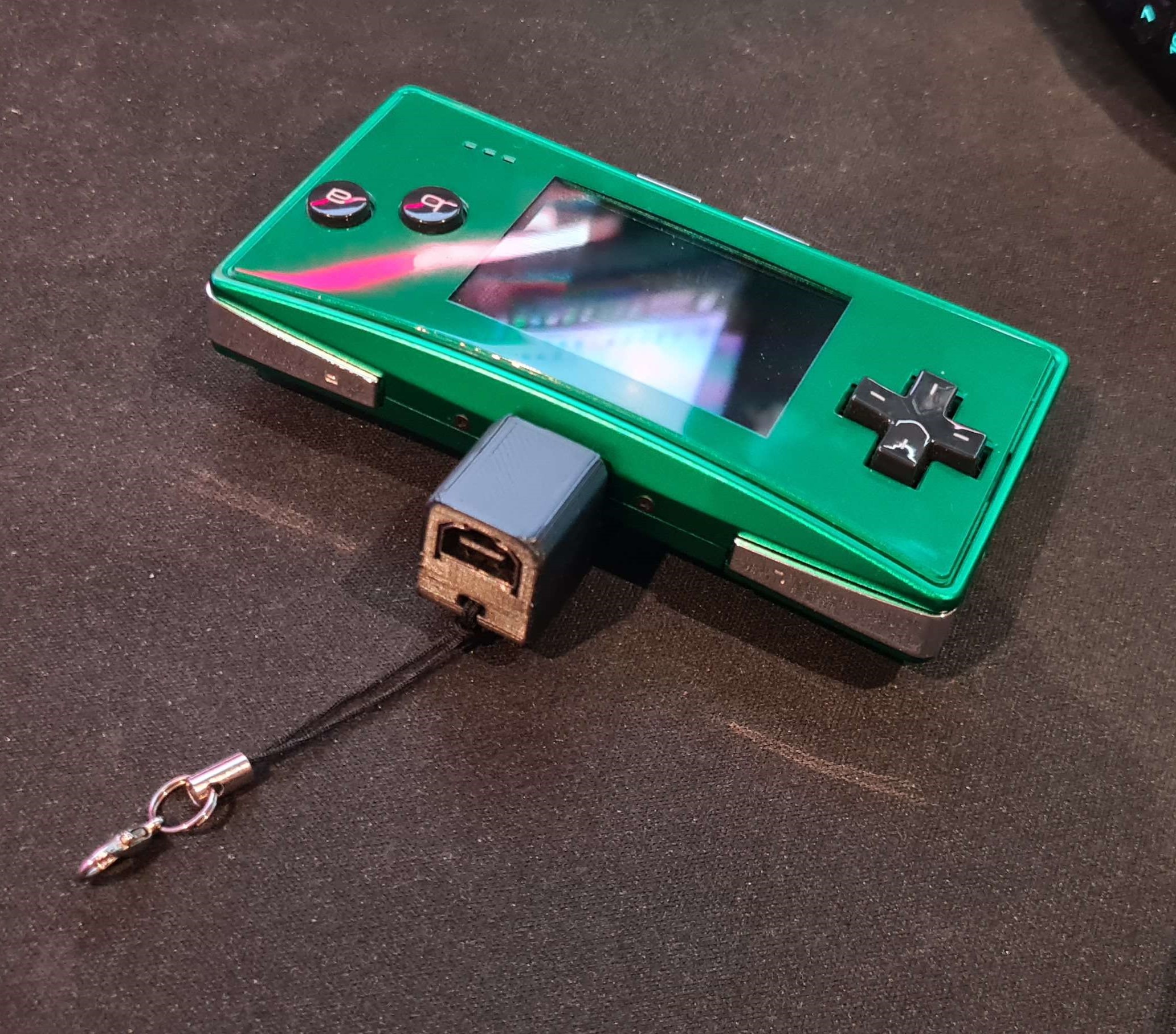 Gameboy Micro Link Adapter Housing by Semaze | Download free STL model ...