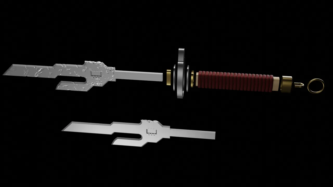 Toji’s sword by Luigisfine | Download free STL model | Printables.com