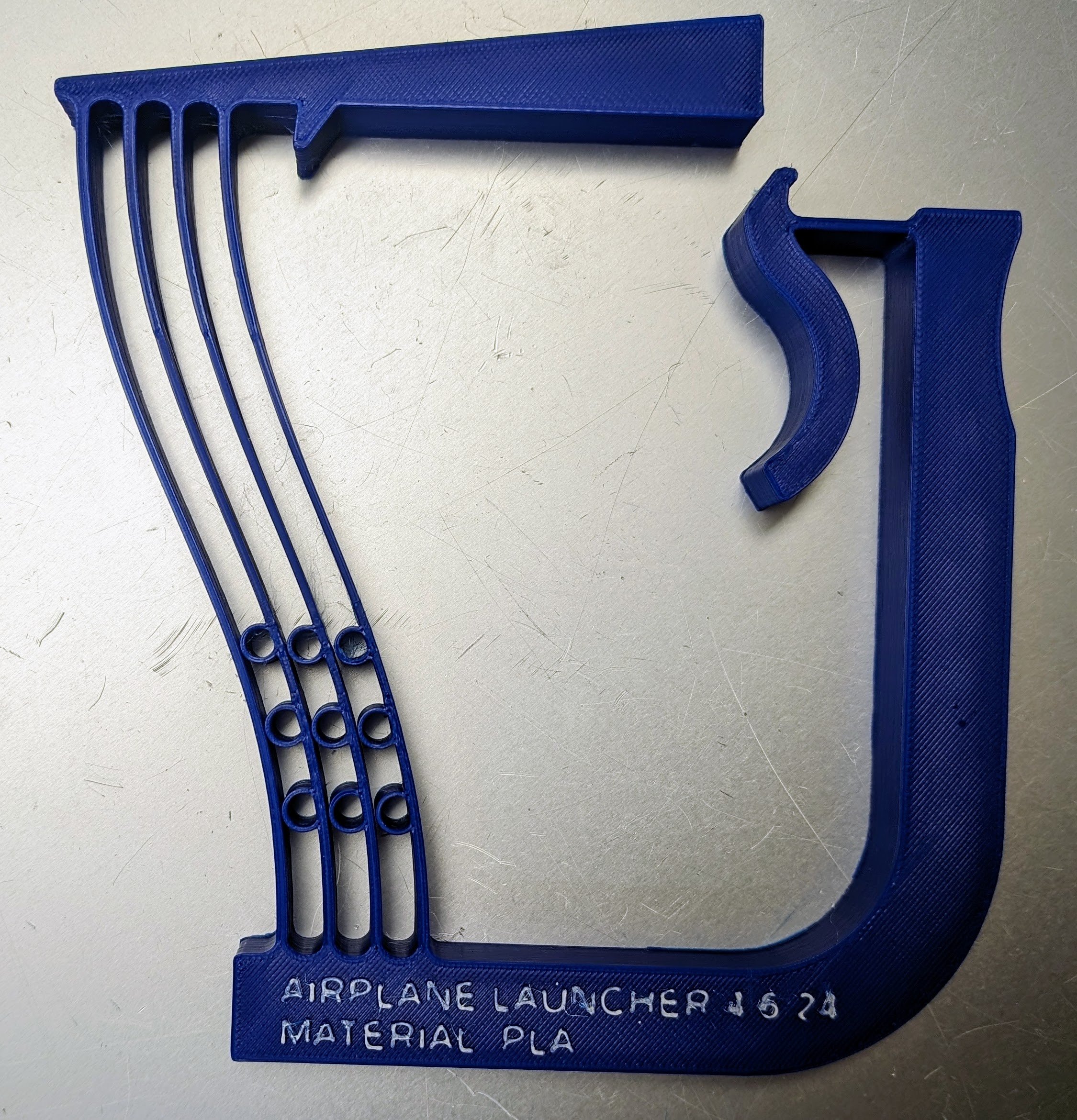 One-piece Paper Airplane Launcher by PALIprints3D | Download free STL ...