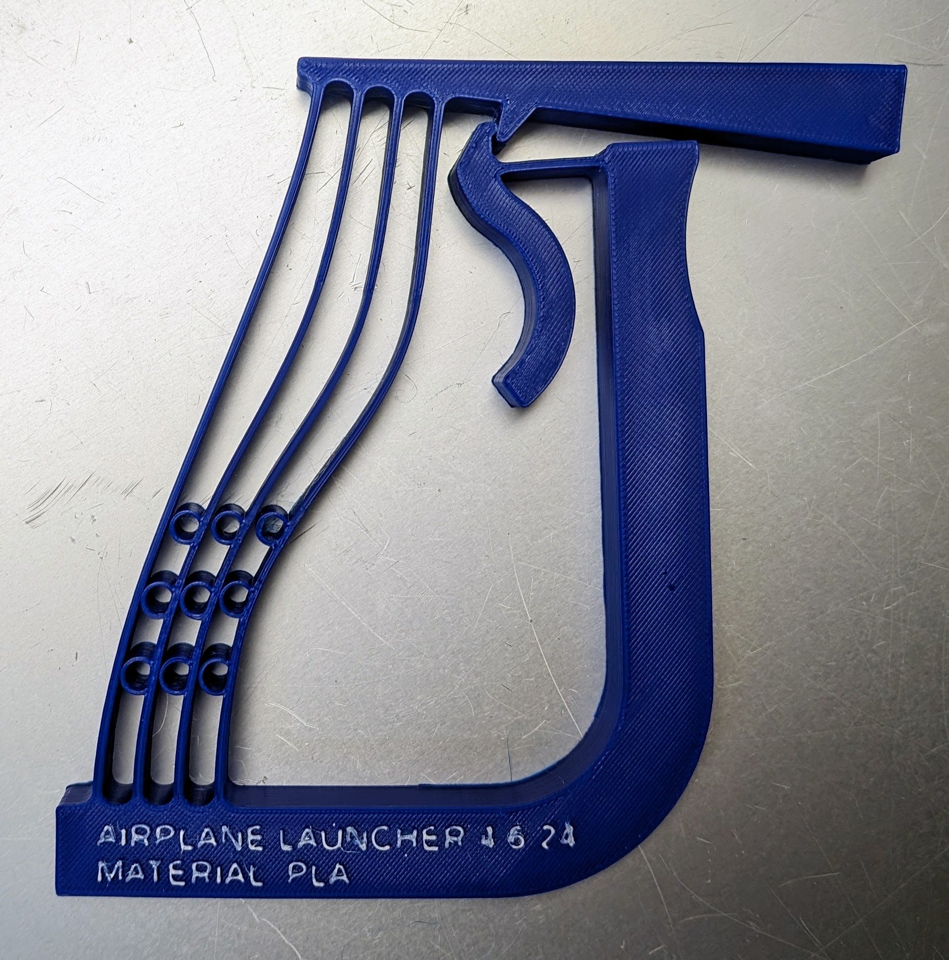 One-piece Paper Airplane Launcher by PALIprints3D | Download free STL ...