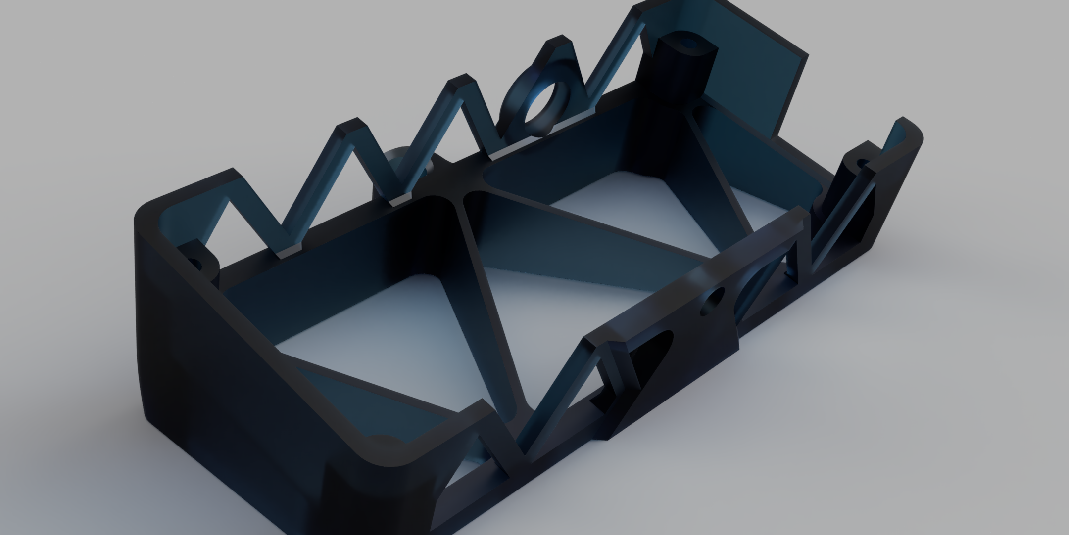 Wireless Paper Wall Mount by William | Download free STL model ...